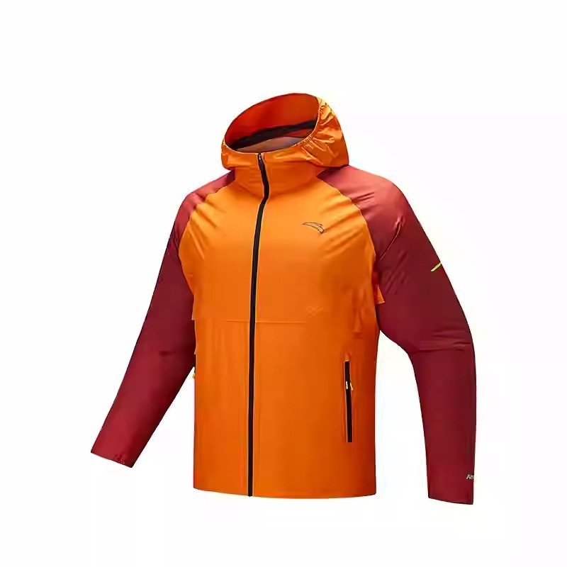 ANTA Men Wind Coat 1524D5603-2 -Red/Orange (Jacket Kalis Air/Angin ...