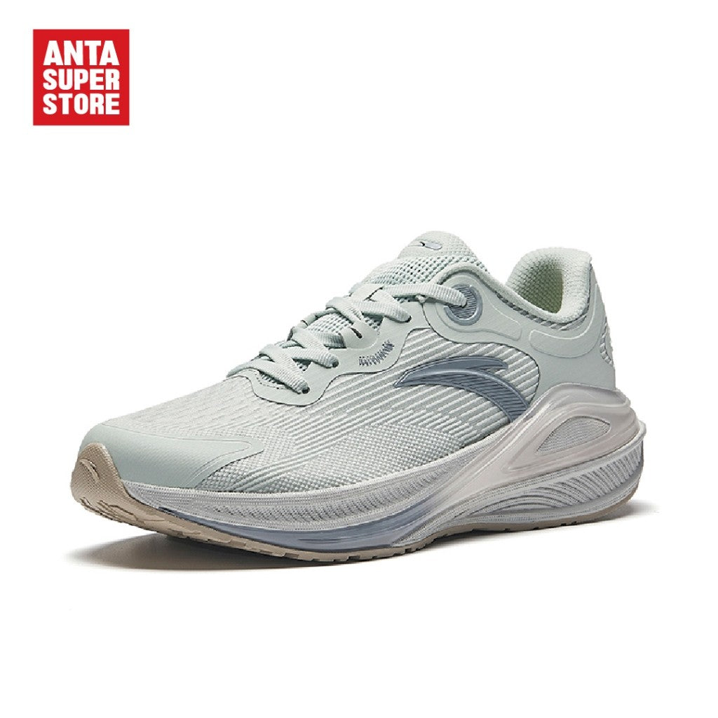 ANTA Women Running Shoes 122435524U-3 - Grey/Light Green (Kasut Kasua ...