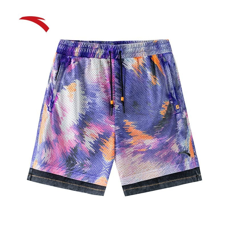 ANTA UNISEX Knit Shorts 172421309-1 -Purple (Seluar Pendek Kasual ...
