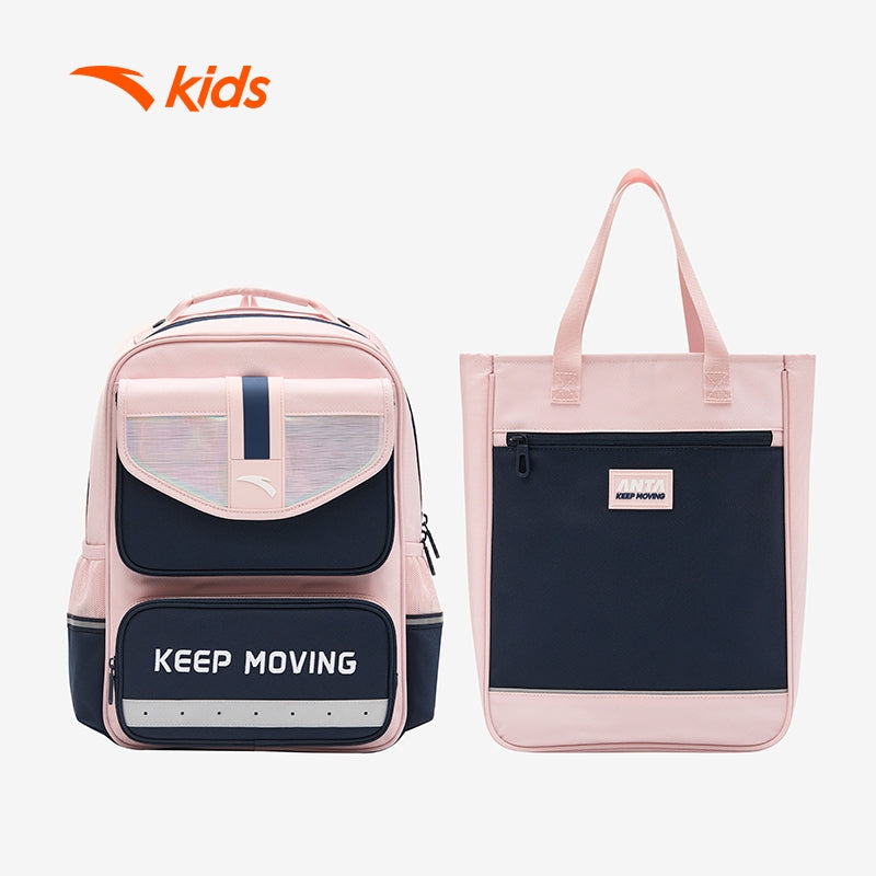 anta kids girls big kids backpack -3924C8189-2 (beg kanak-kanak) – ANTA ...