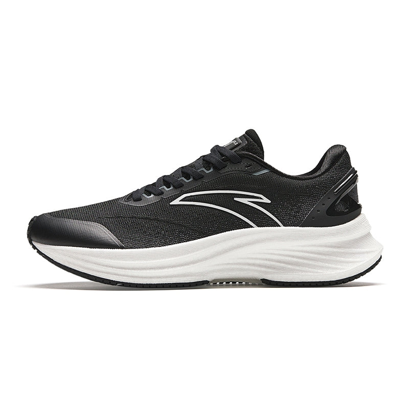ANTA FEMALE TRON 5 RUNNING SHOES - Black/Grey – ANTA MALAYSIA